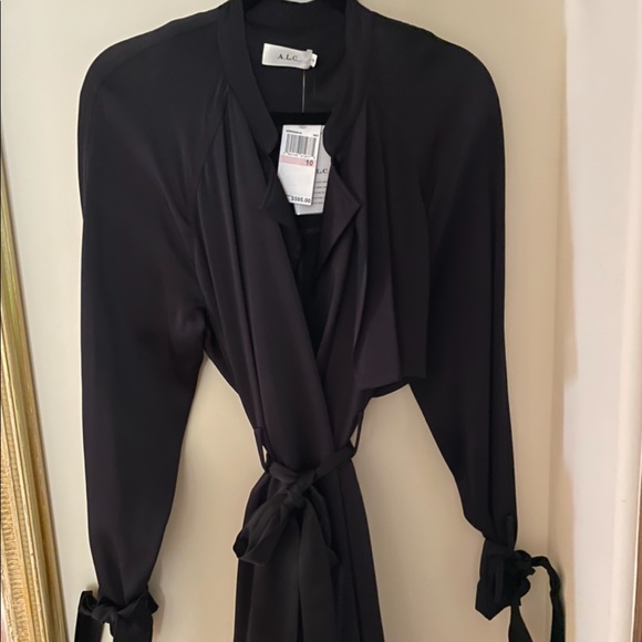A.L.C. | Jackets & Coats | Nwt Alc Silky Trench Style Jacket | Poshmark